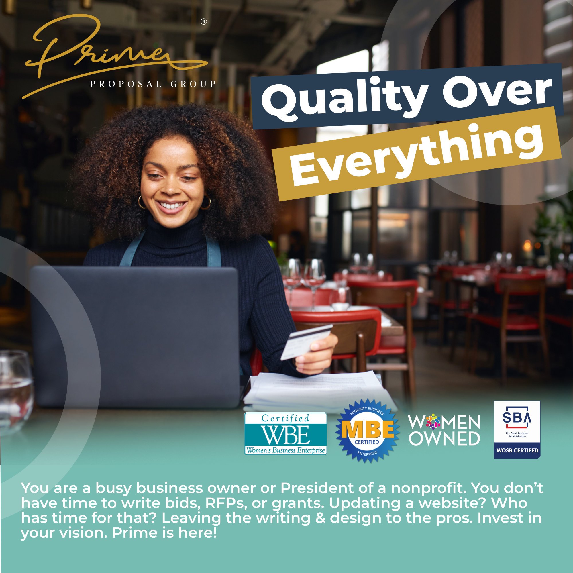 Book a Strategy Call — Prime Proposal Group | RFP, Bid & Grant Writing | Creative Design ...