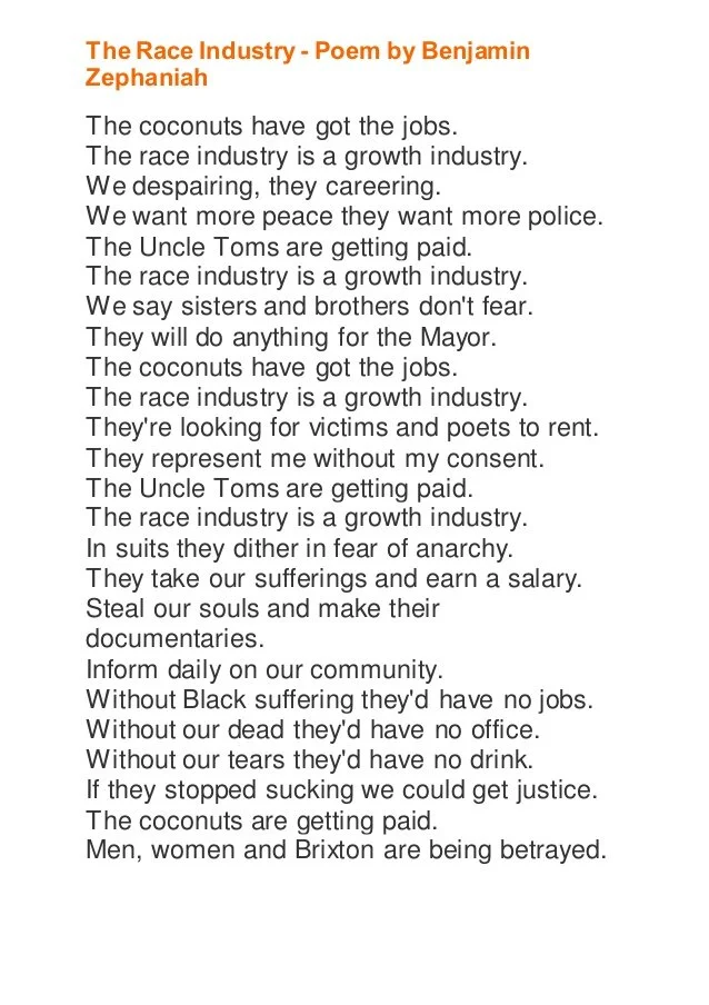 Review of: The Life and Rhymes of Benjamin Zephaniah — Golden Threads