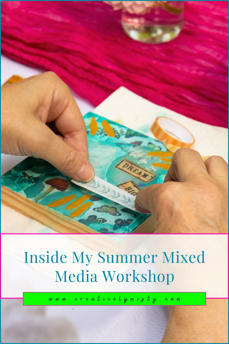 Creative Joy in the Forest: Inside My Summer Mixed Media Workshop ...