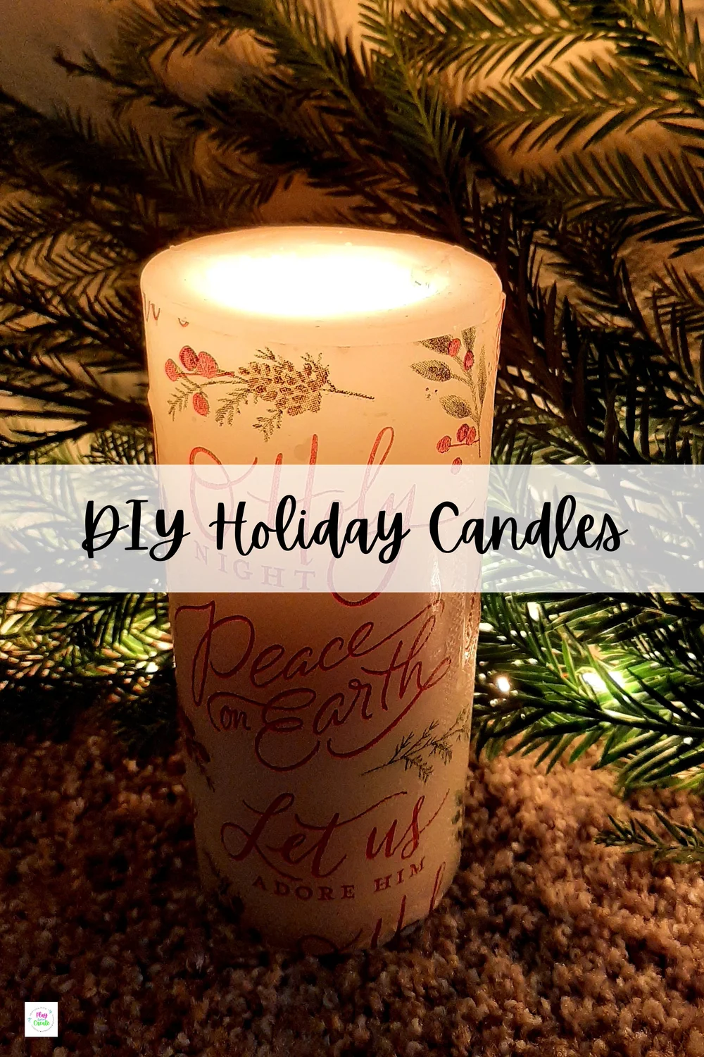 DIY Holiday Candle Tutorial — Misty Gage | Mixed Media Instructor ...