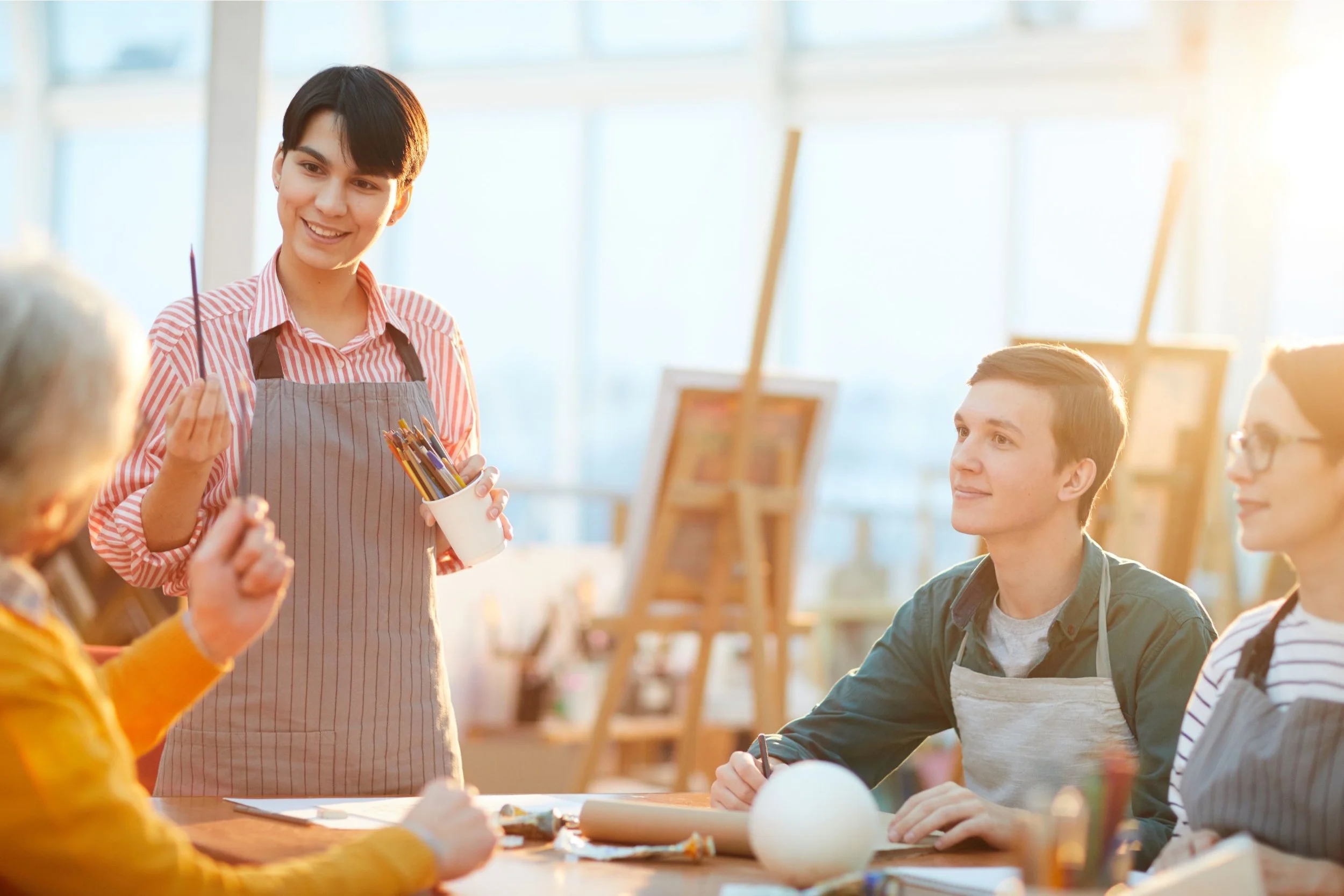 7 Benefits of Taking a Creative Workshop — Misty Gage | Mixed Media ...