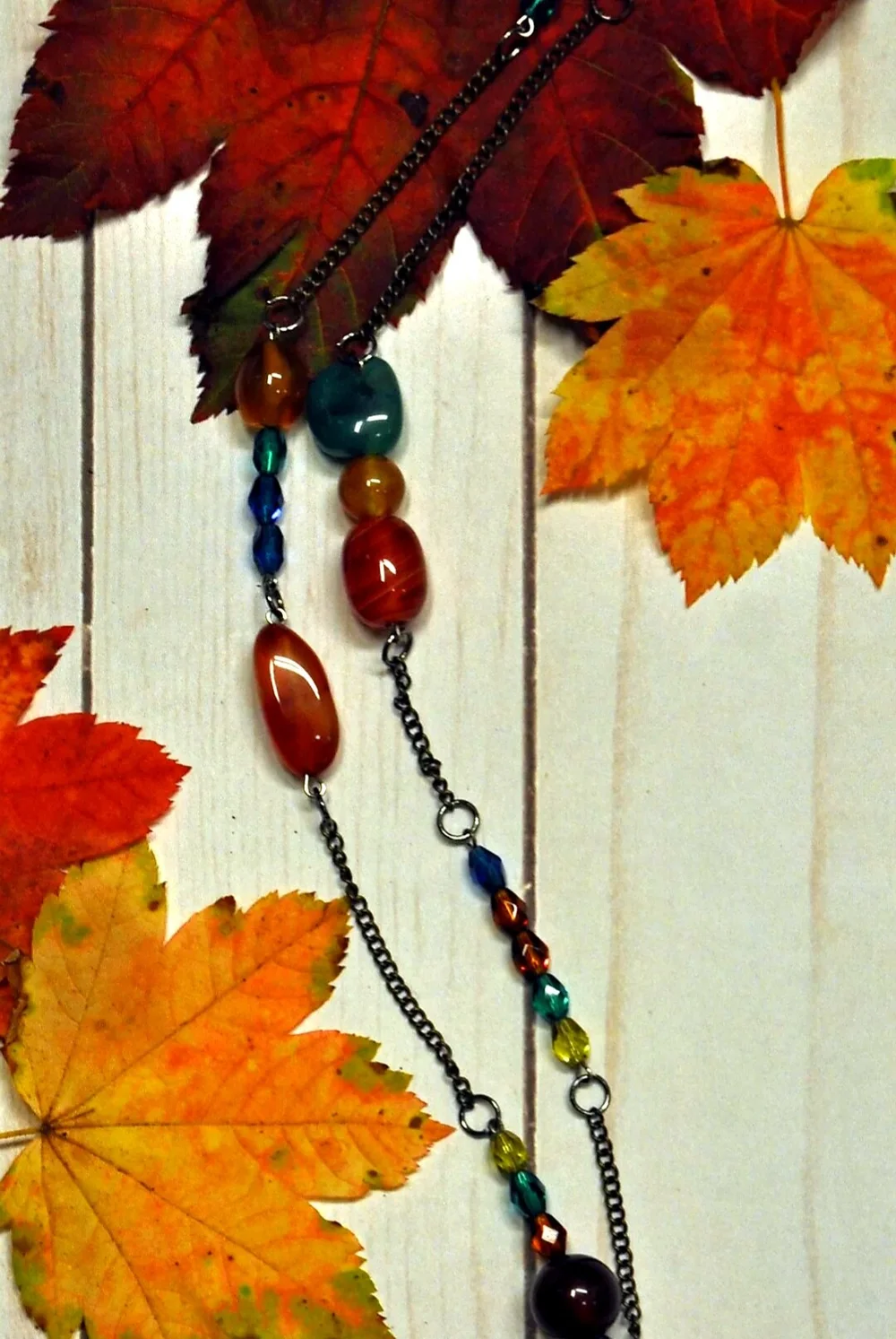 Favorite Fall Necklace Tutorial — Misty Gage | Mixed Media Instructor ...