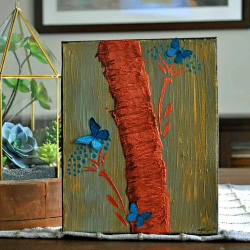 Mixed Media Tree Tutorial — Misty Gage | Mixed Media Instructor | Mixed ...