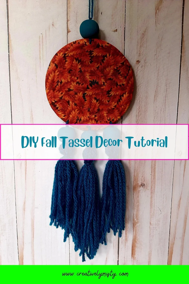 DIY Fall Tassel Decor Tutorial — Misty Gage | Mixed Media Instructor ...