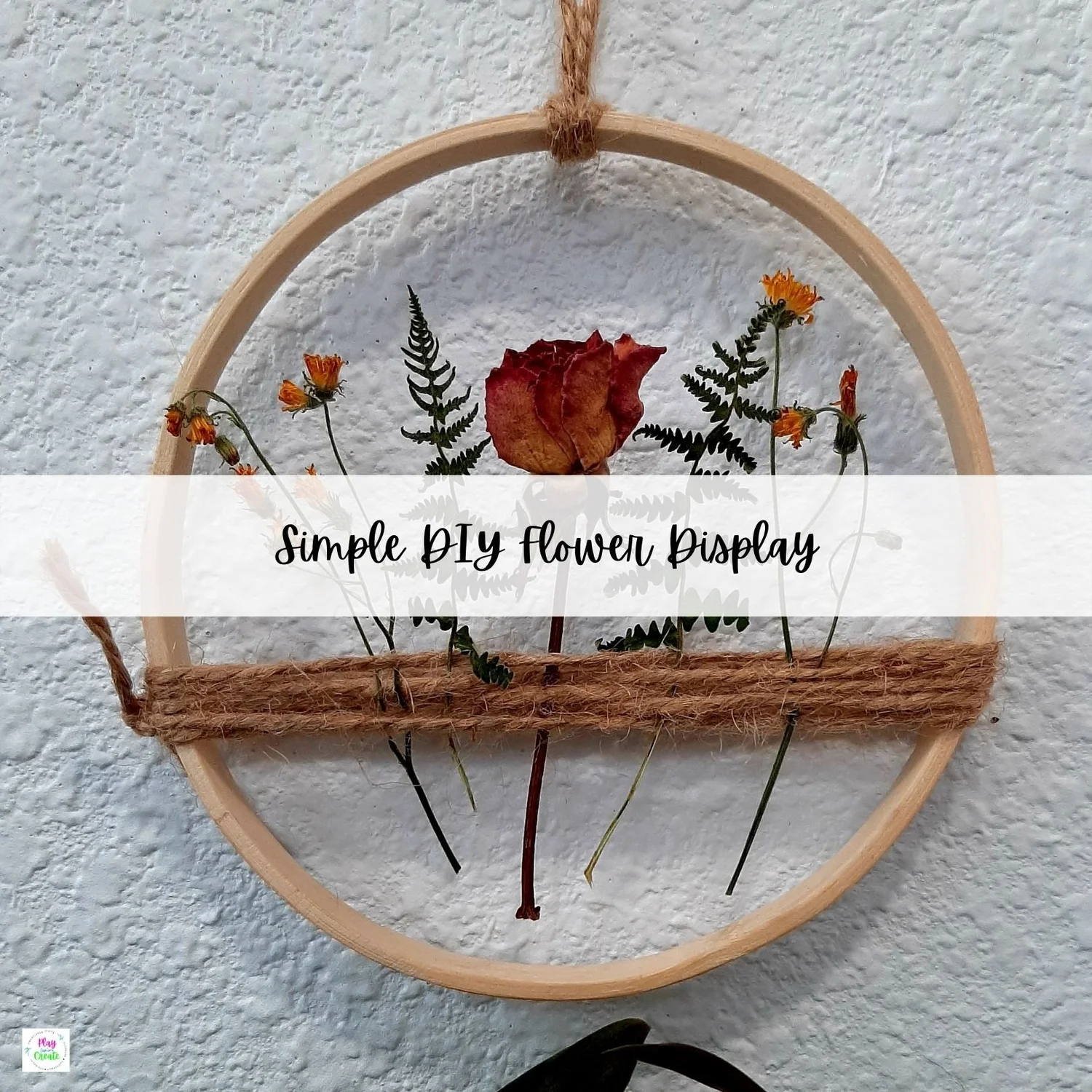 Simple DIY Flower Display — Misty Gage | Mixed Media Instructor | Mixed ...