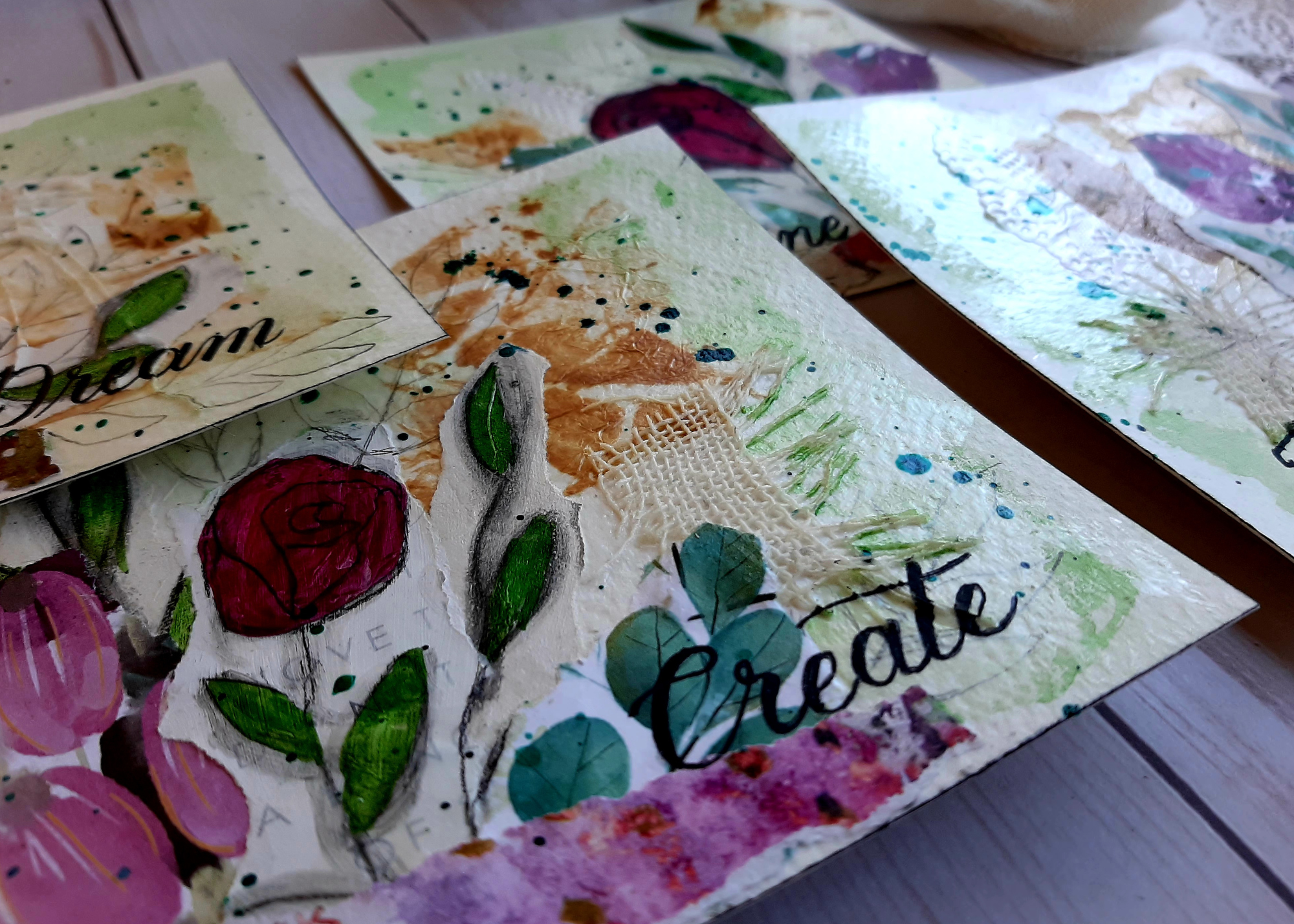 Mixed Media and Art Journaling E-Workshops for Adults — Misty Gage ...