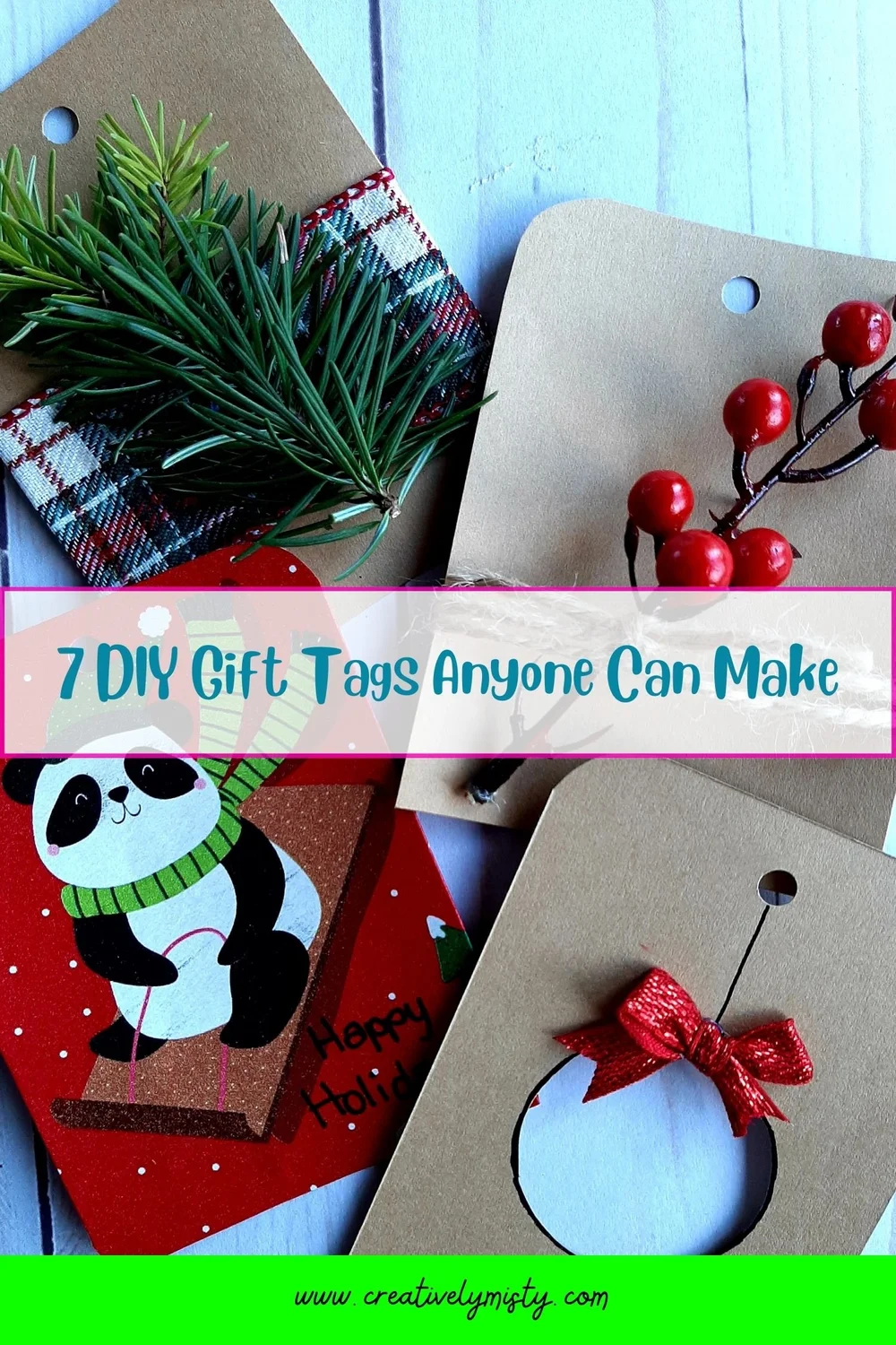 7 DIY Gift Tags Anyone Can Make — Misty Gage | Mixed Media Instructor ...