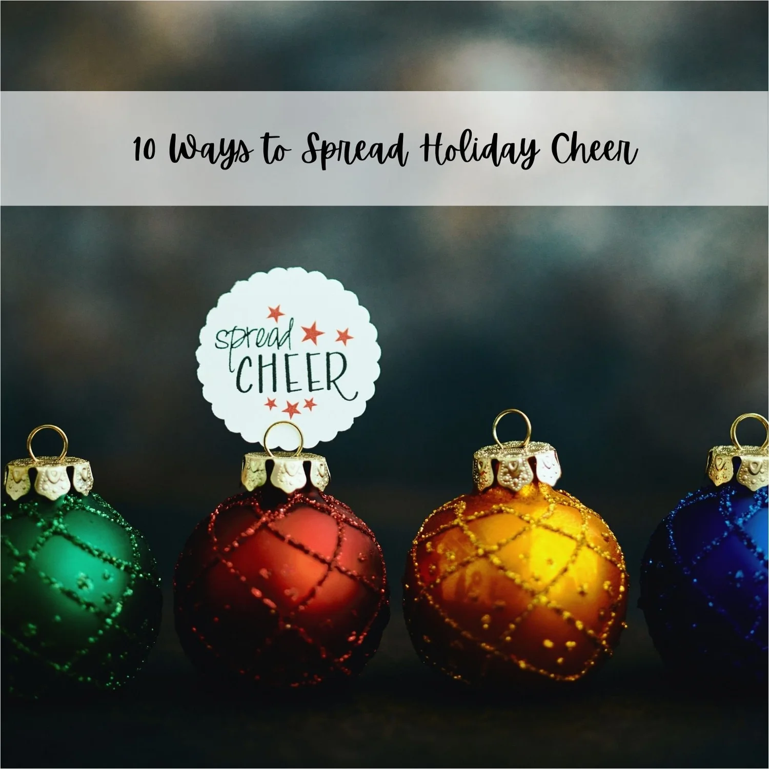 10 Ways to Spread Holiday Cheer — Misty Gage | Mixed Media Instructor ...