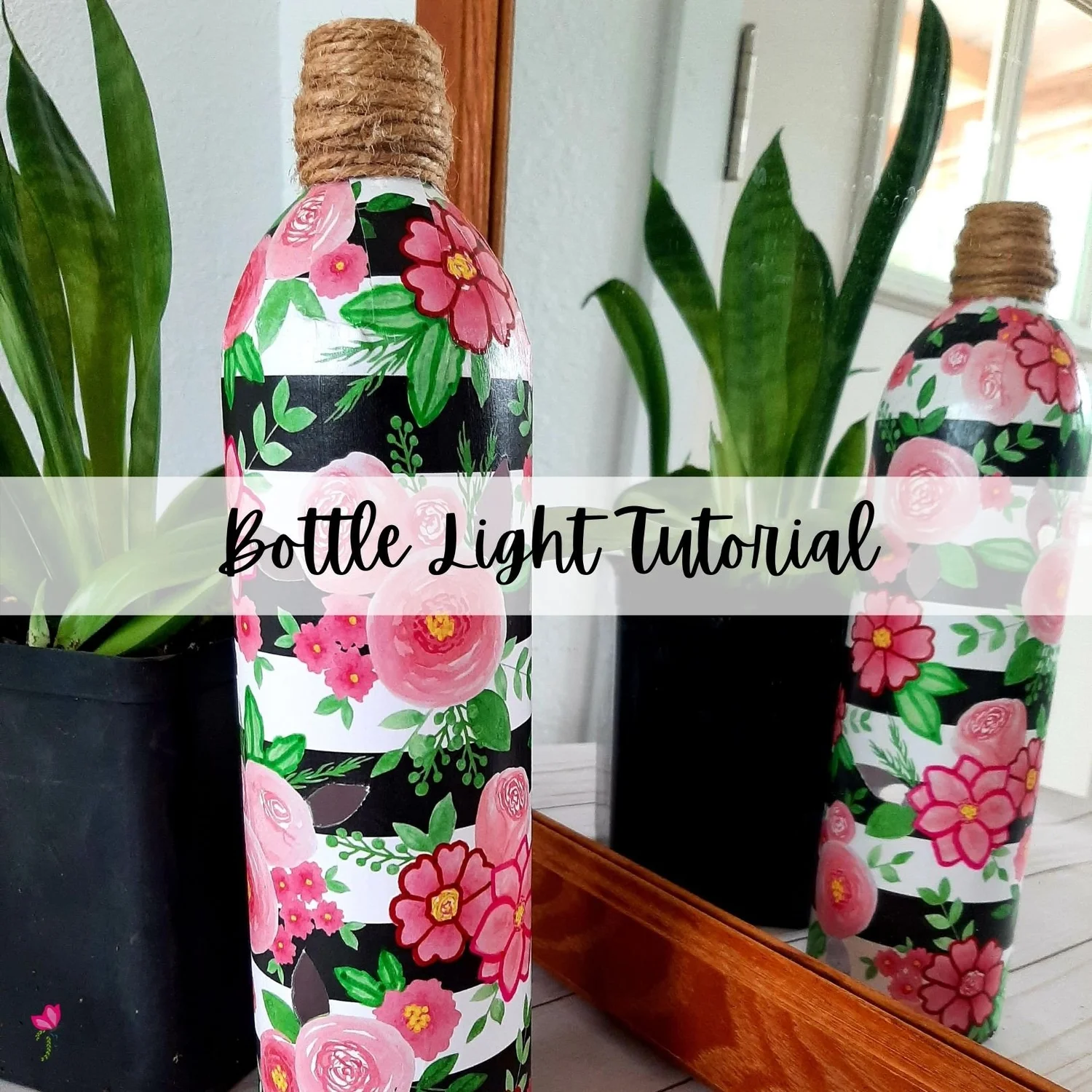 DIY Bottle Light Tutorial — Misty Gage | Mixed Media Instructor | Mixed ...