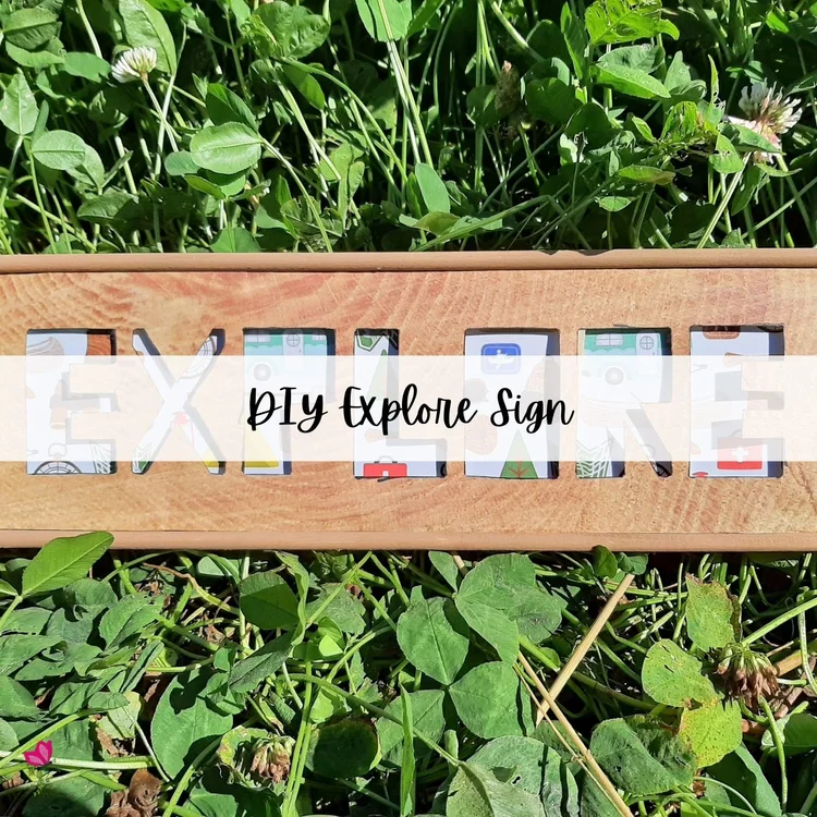 DIY Explore Sign Tutorial — Misty Gage | Mixed Media Instructor | Mixed ...