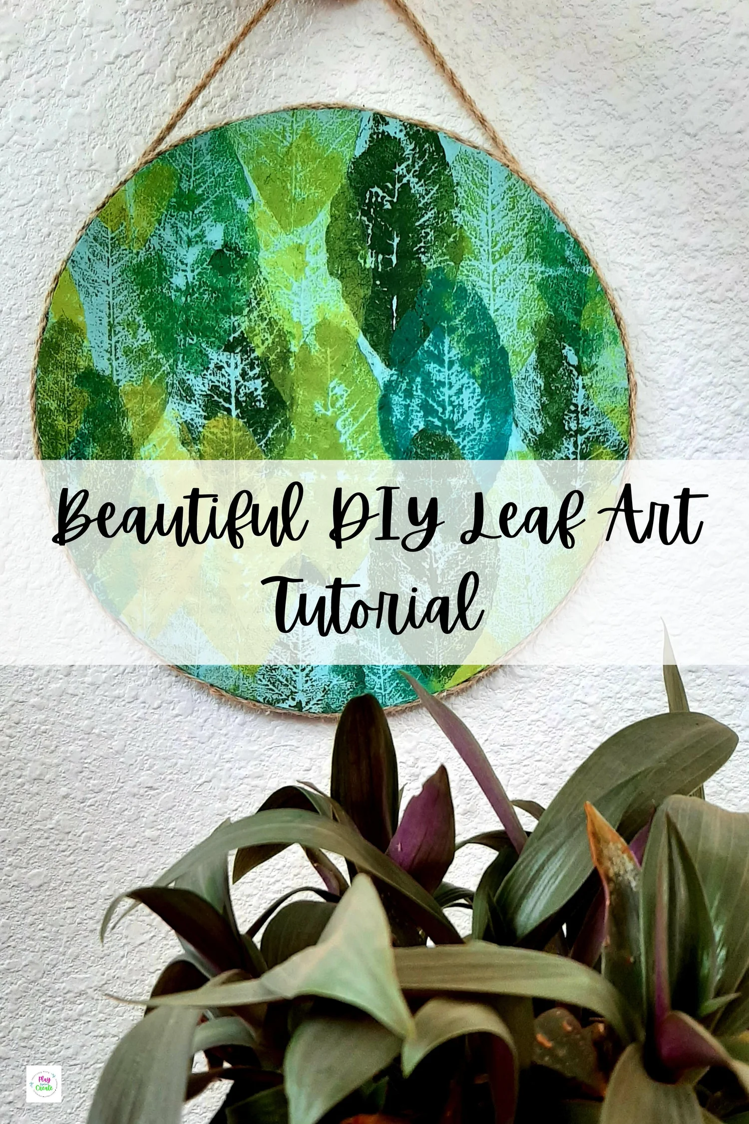 Beautiful DIY Leaf Art Tutorial — Misty Gage | Mixed Media Instructor ...