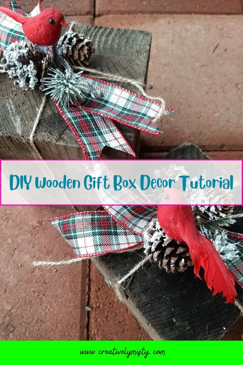 DIY Wood Gift Box Decor — Misty Gage | Mixed Media Instructor | Mixed ...