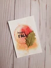 Distressed Fall Card Tutorial — Misty Gage | Mixed Media Instructor ...