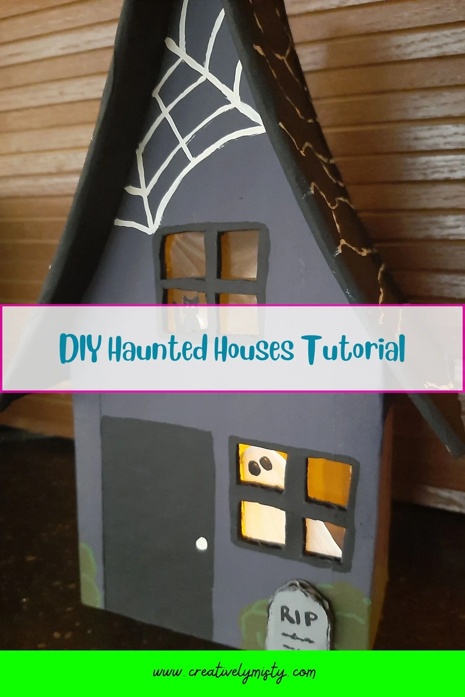 DIY Haunted Houses — Misty Gage | Mixed Media Instructor | Mixed Media ...