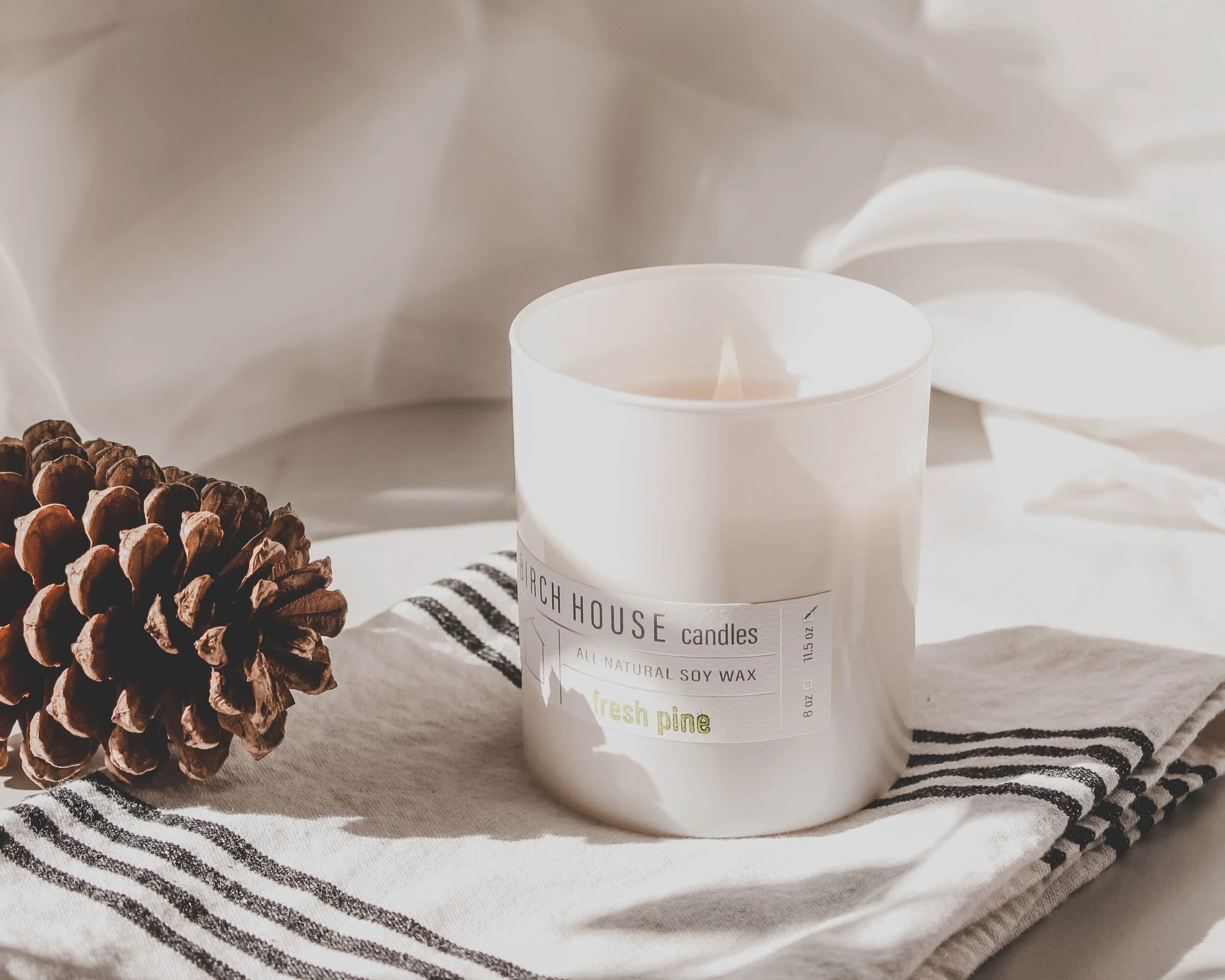 Amber and Oak Candle | Birch House Candles