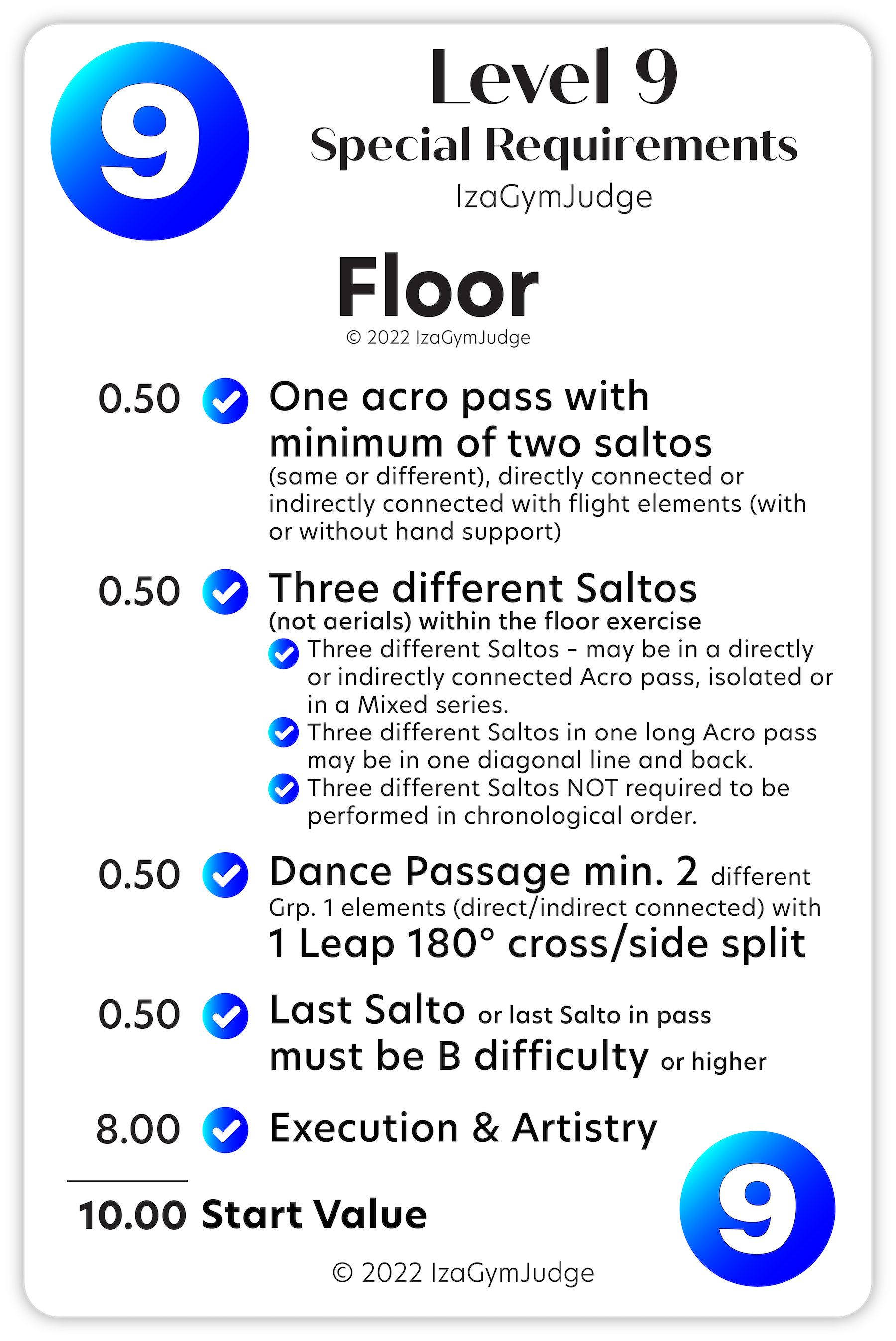 DP Gymnastics Level 9 — lzaGymJudge