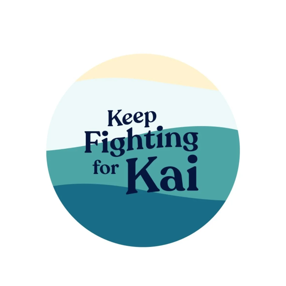 Keep Fighting For Kai Sticker — Keep fighting for Kai