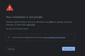 Fixing Synology ‘Untrusted Certificate’ — Min Max Geek