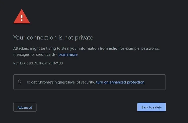 Fixing Synology ‘Untrusted Certificate’ — Min Max Geek