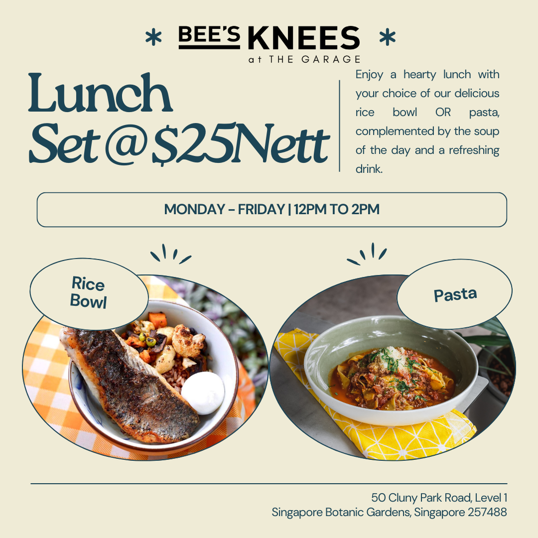 Pet-Friendly Café in Botanic Garden Singapore — Bee's Knees