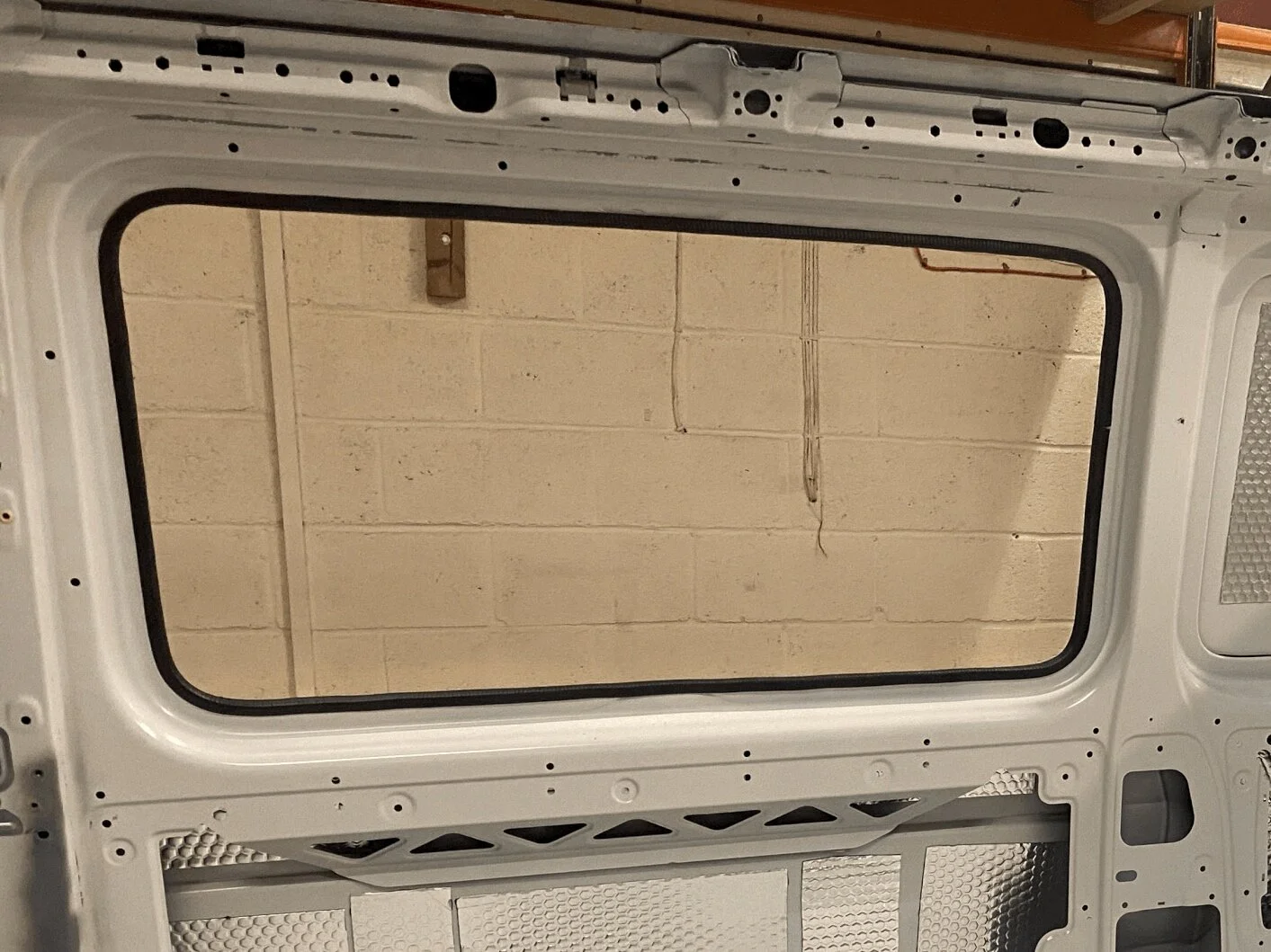 Van Window Installation — QT Vanwerks