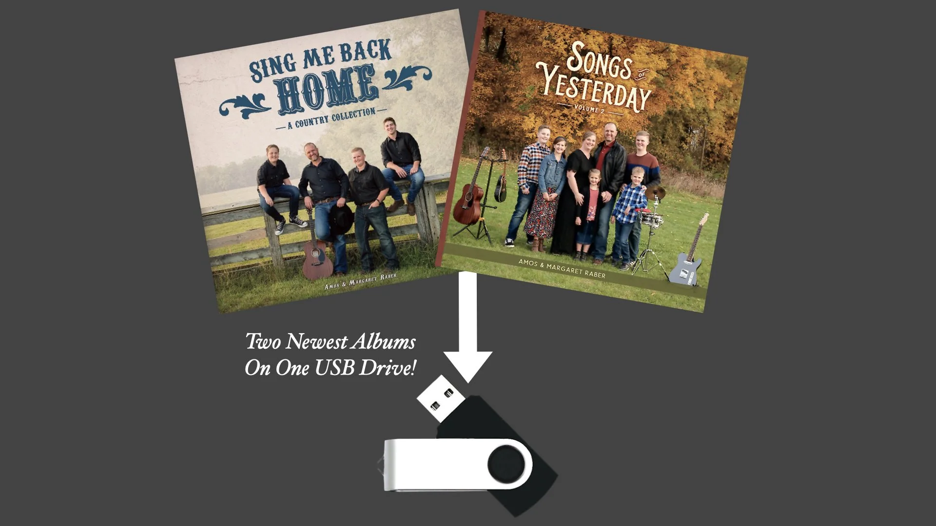 Songs of Yesterday / Amos & Margaret Raber / New Album — ByGrace Ministry