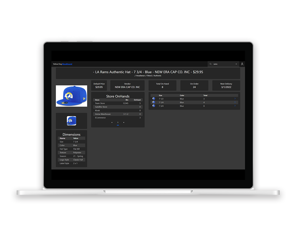 Retail Inventory Systems — Yellow Dog Software