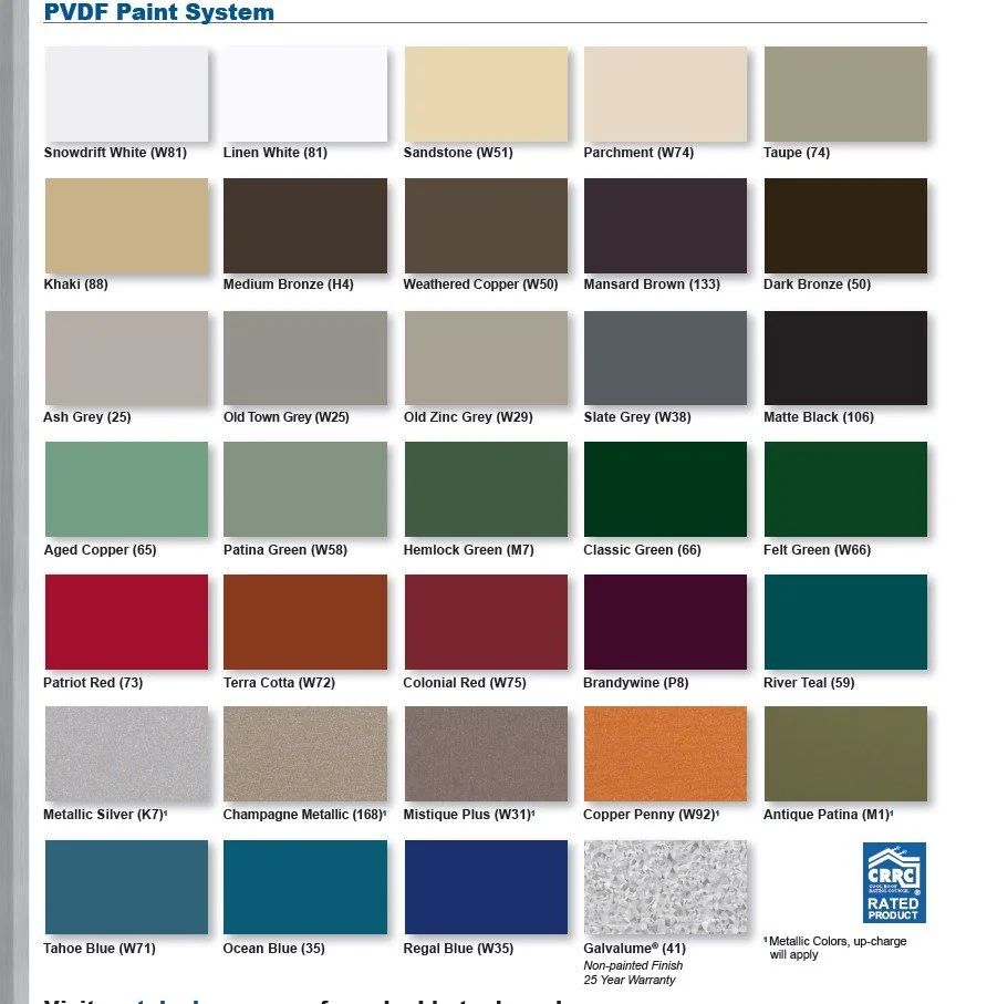 Color Selection (Copy) — Mathews Buildings