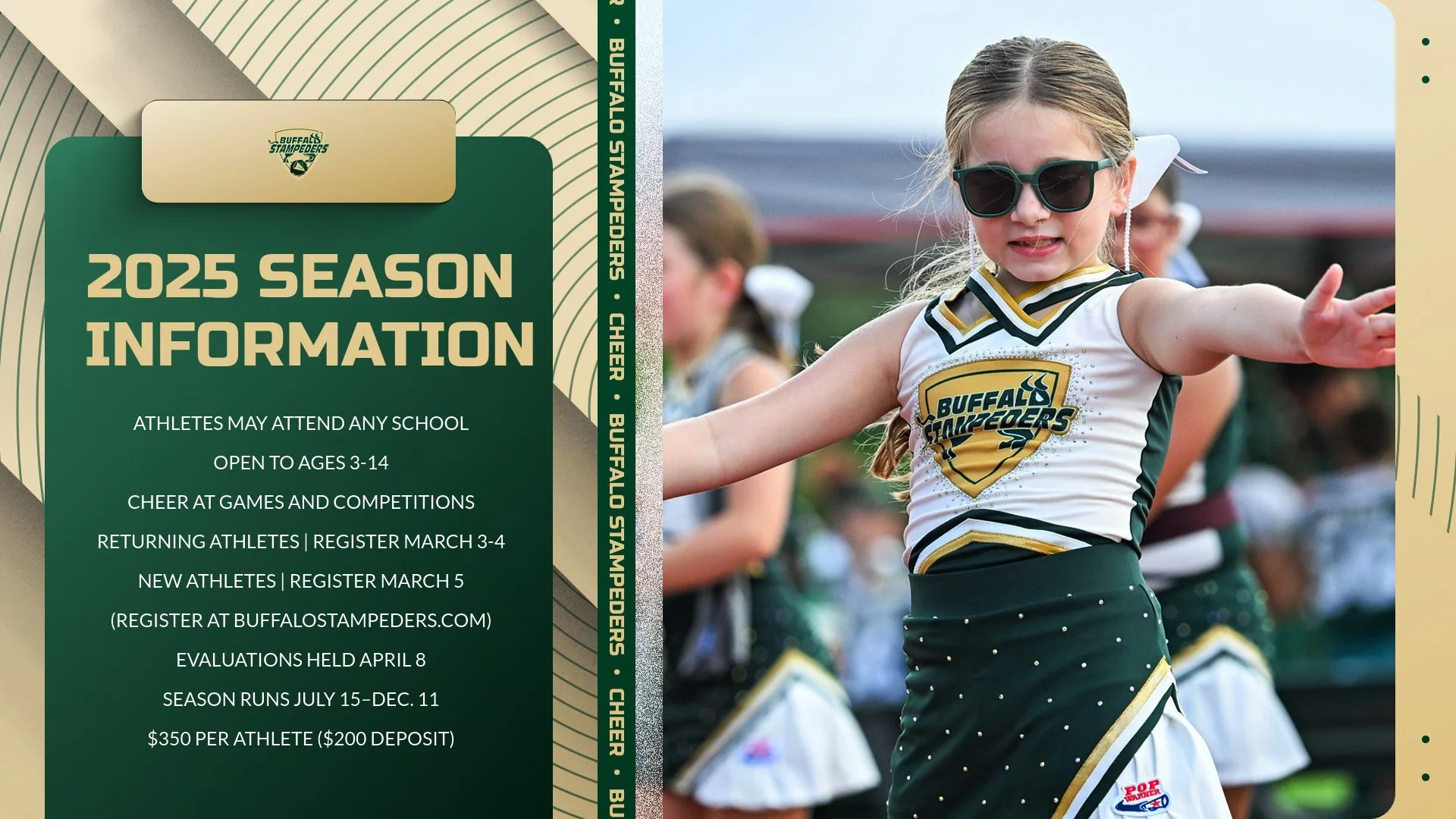Cheer — Buffalo Stampeders