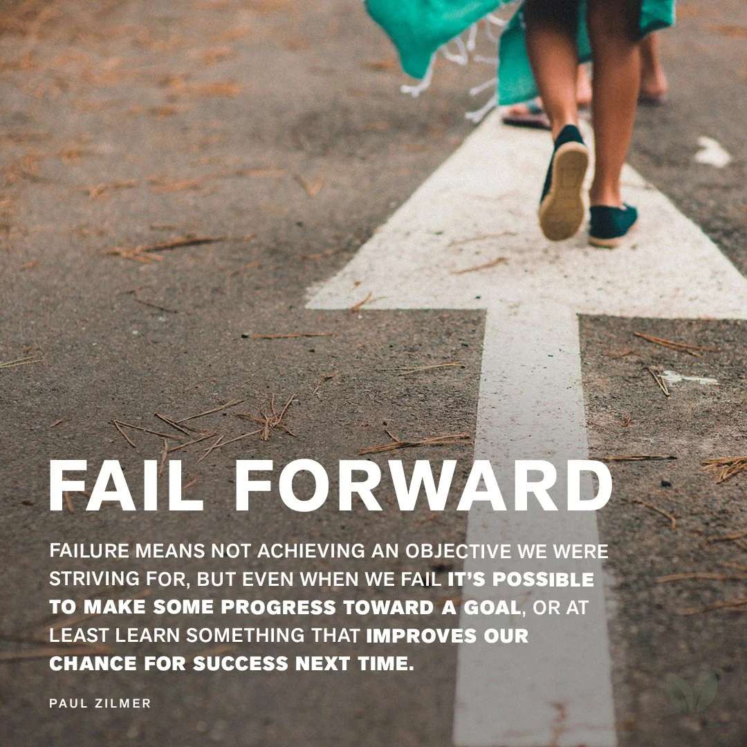 Fail Forward — Williamsburg Christadelphian Foundation