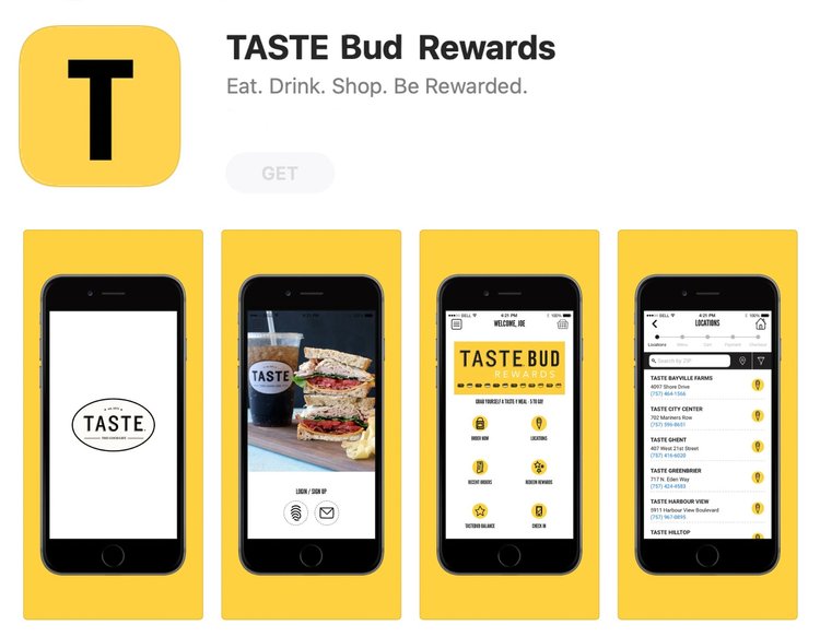 TASTEBud Rewards — TASTE