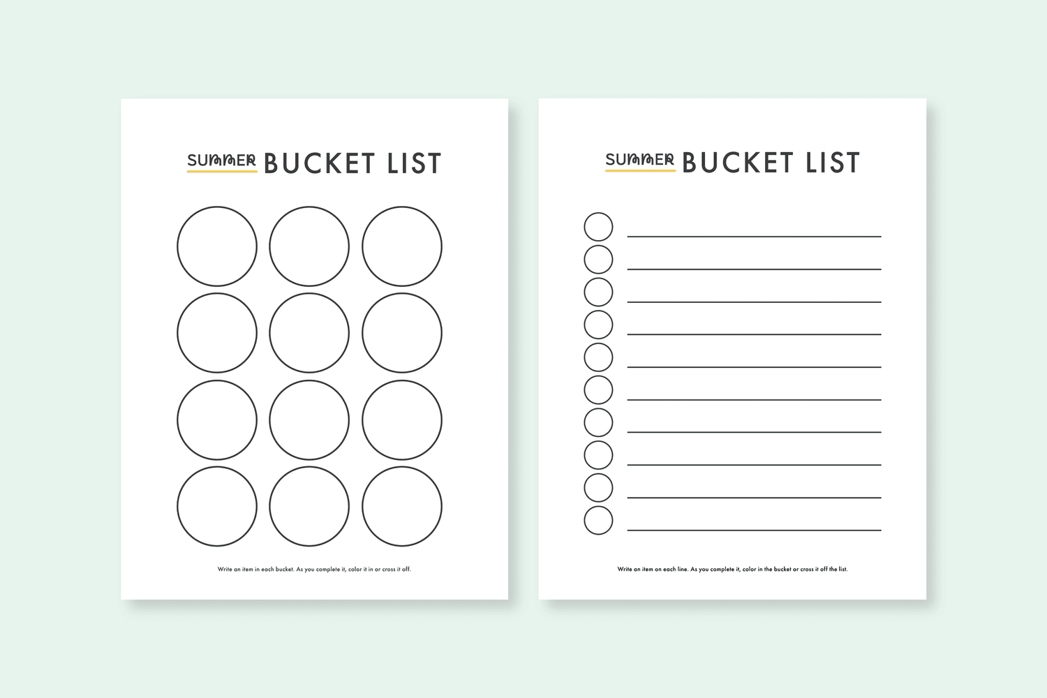 Our Family’s Summer Bucket List (and a FREE printable for you ...