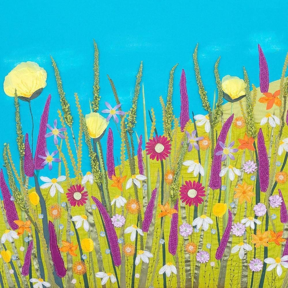 Textile Art - Floral Collection — Jackie Gale