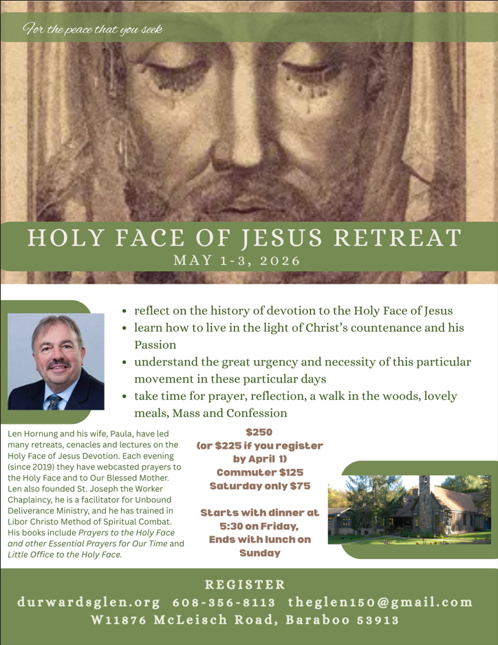 Events & Retreats — Durward's Glen Retreat Center