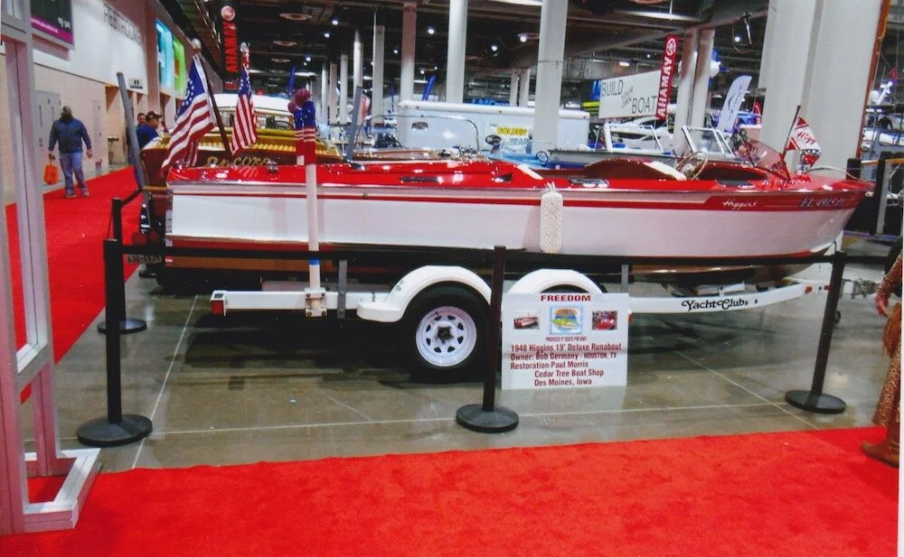 1948 19’ Higgins Deluxe Runabout Brokered by Frontier Classics Wooden ...