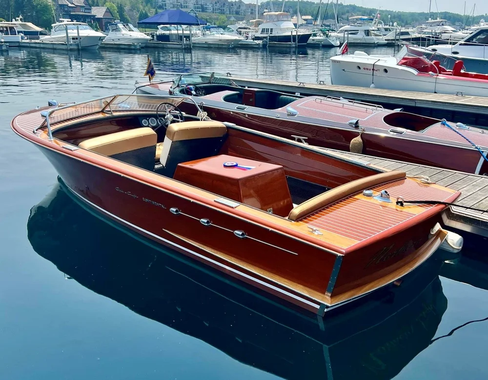 1955 22' Chris Craft Continental — Frontier Classics Wooden Boat ...