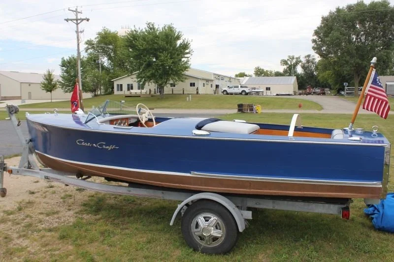 1947 16' Chris Craft Rocket — Frontier Classics Wooden Boat Restoration