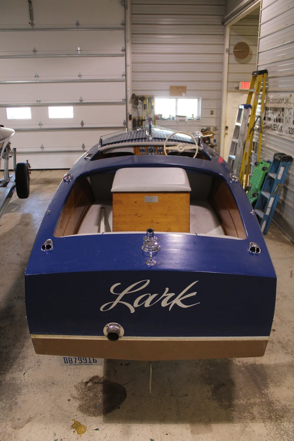 1947 16' Chris Craft Rocket — Frontier Classics Wooden Boat Restoration