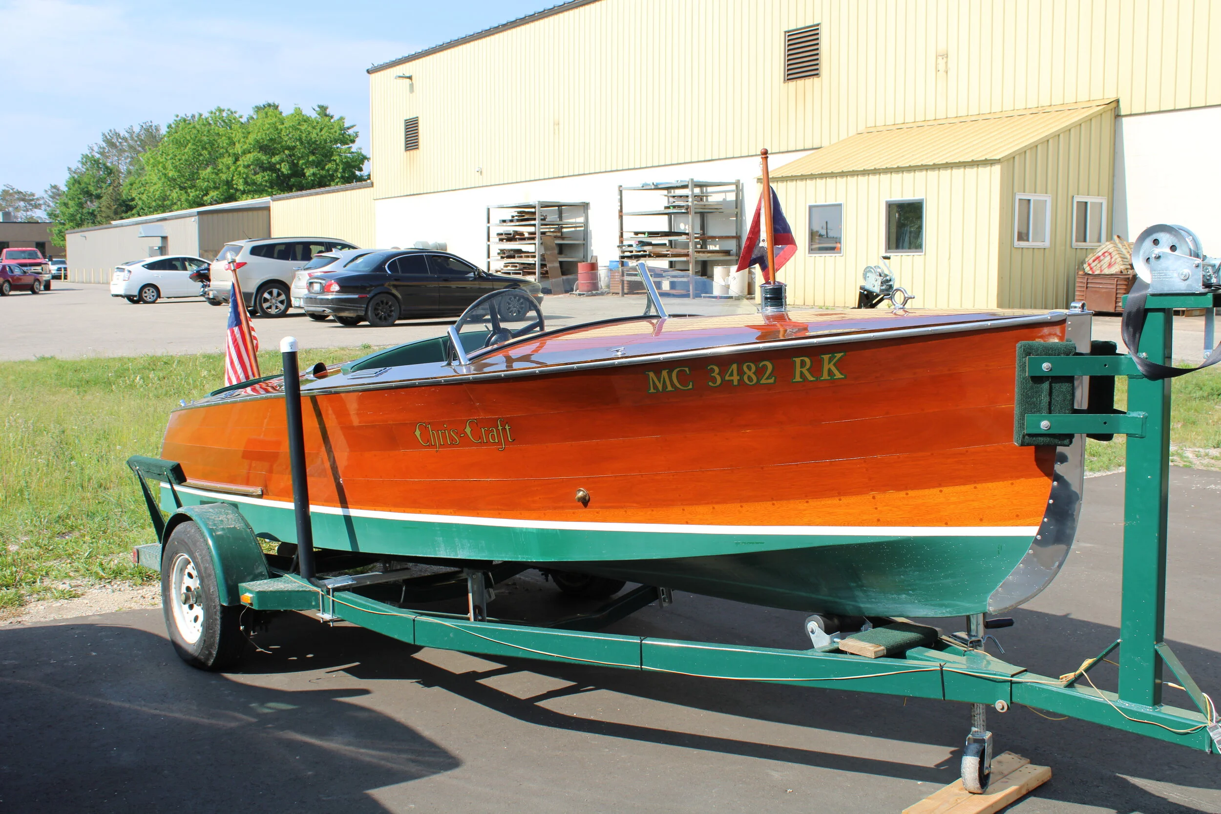 1932 18' Chris Craft Runabout Brokered by Frontier Classics Wooden Boat ...