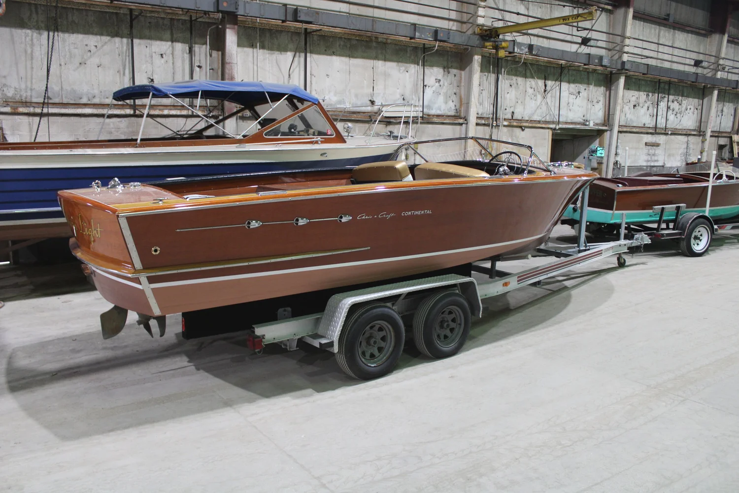 1955 22' Chris Craft Continental — Frontier Classics Wooden Boat ...