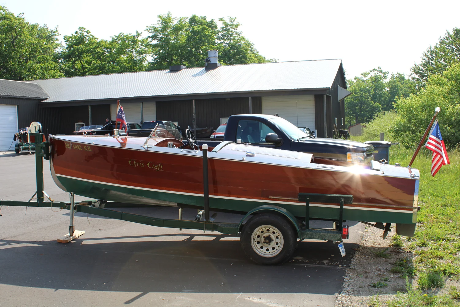 1932 18' Chris Craft Runabout Brokered by Frontier Classics Wooden Boat ...