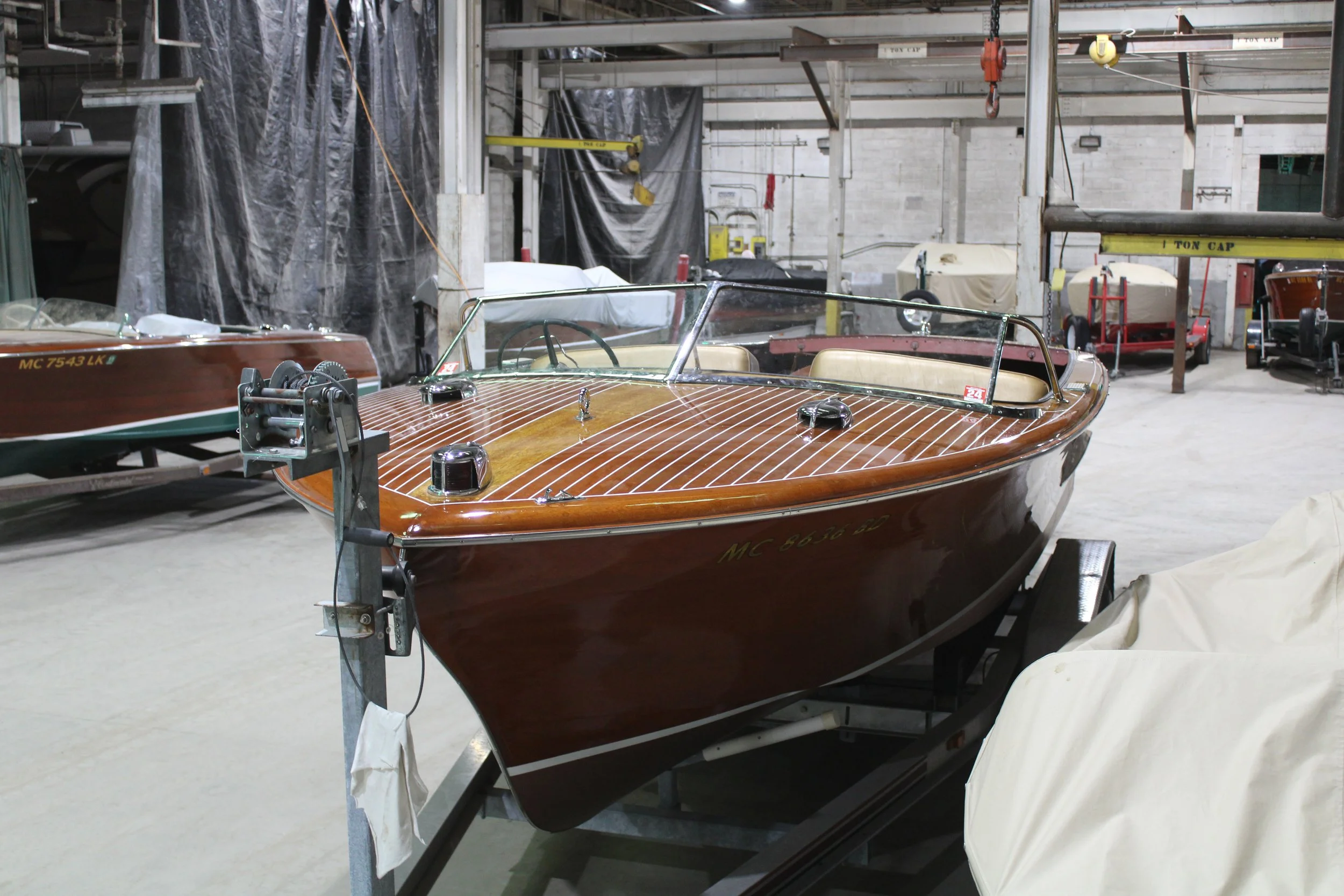 1955 22' Chris Craft Continental — Frontier Classics Wooden Boat ...