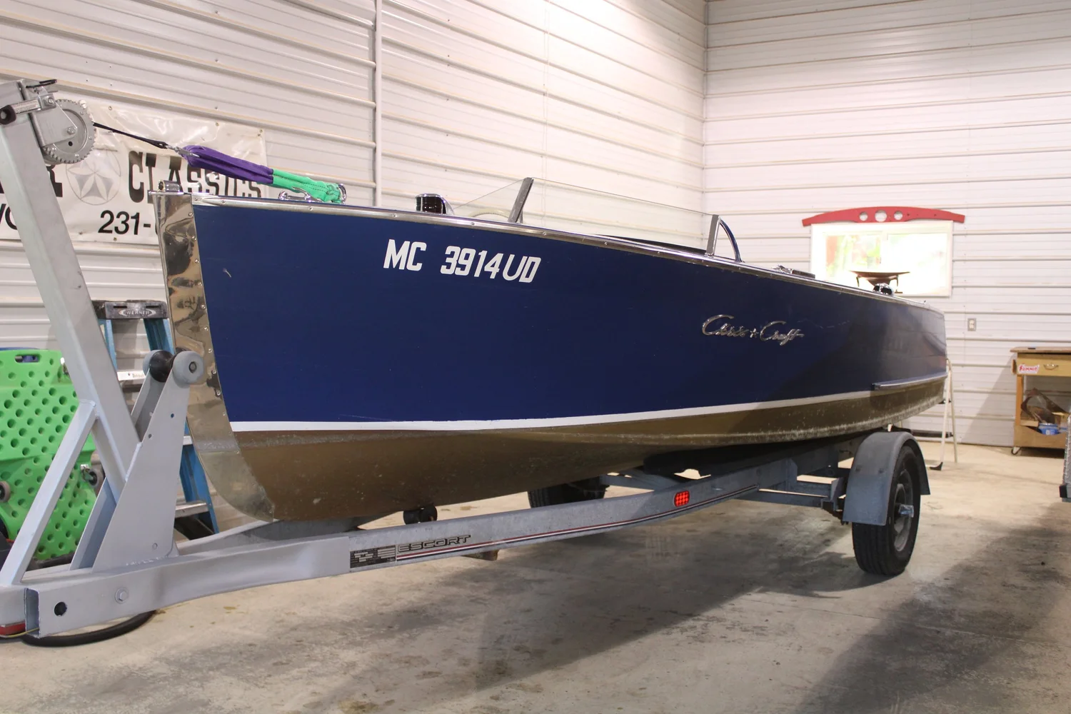 1947 16' Chris Craft Rocket — Frontier Classics Wooden Boat Restoration