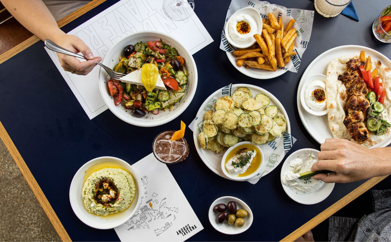 Andros Taverna Brand Identity — HiFi Brands