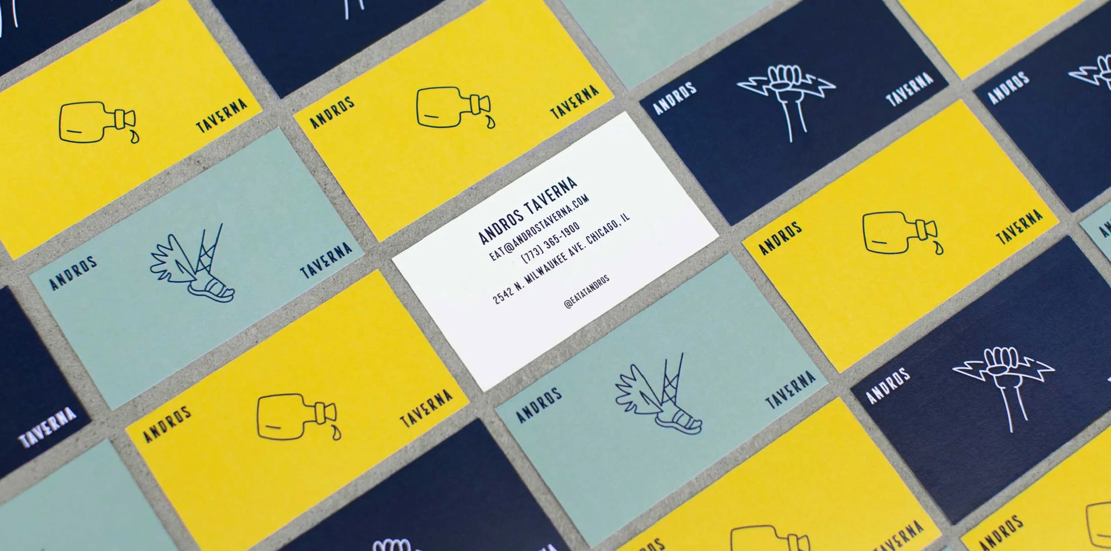 Andros Taverna Brand Identity — HiFi Brands