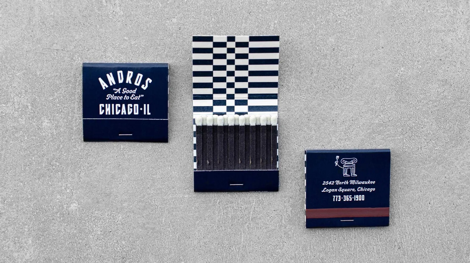 Andros Taverna Brand Identity — HiFi Brands