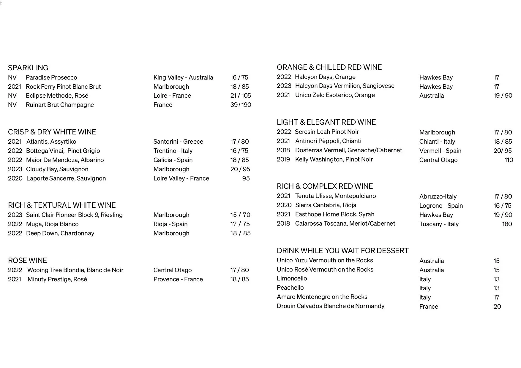 Menu — Daphnes Bar Taverna