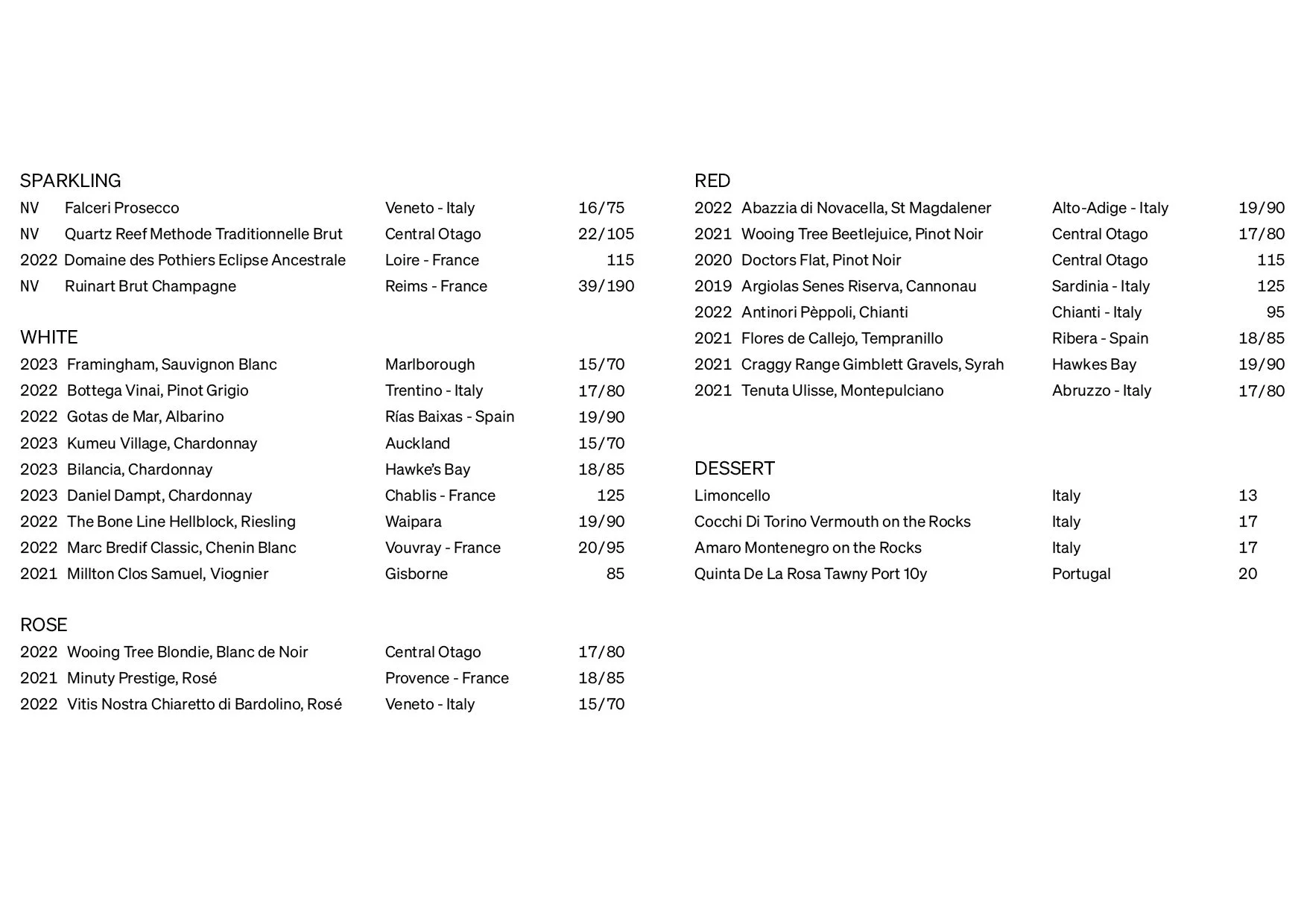 Menu — Daphnes Bar Taverna