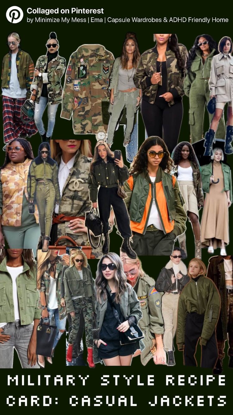 Military Style Guide (with Tips, Colors & Outfit Formulas) — Minimize ...