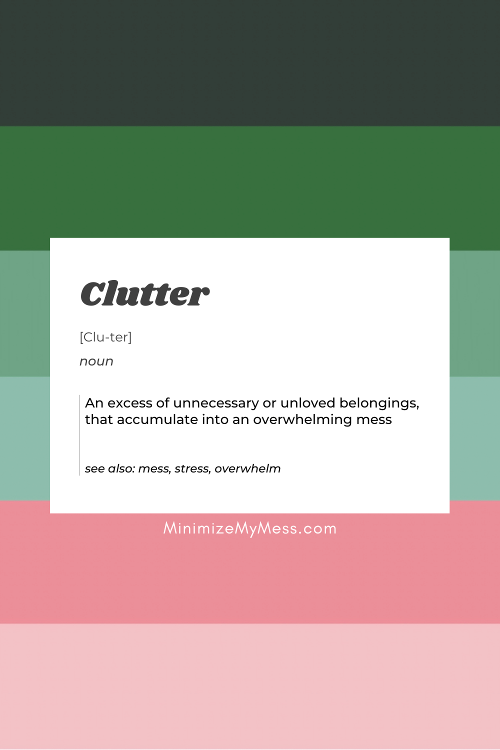 What is Clutter? 34 Surprising Causes & How to Fix it — Minimize My Mess